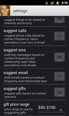 Charm App for Android - Charming Your Social Contacts