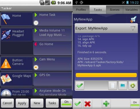 Tasker and Tasker App Factory – a match made in automation heaven