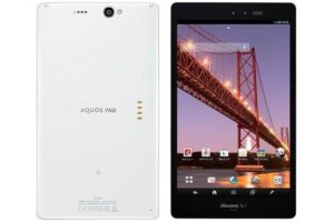 Sharp quietly launches Aquos Pad SH-08E tablet with hi-res IGZO screen