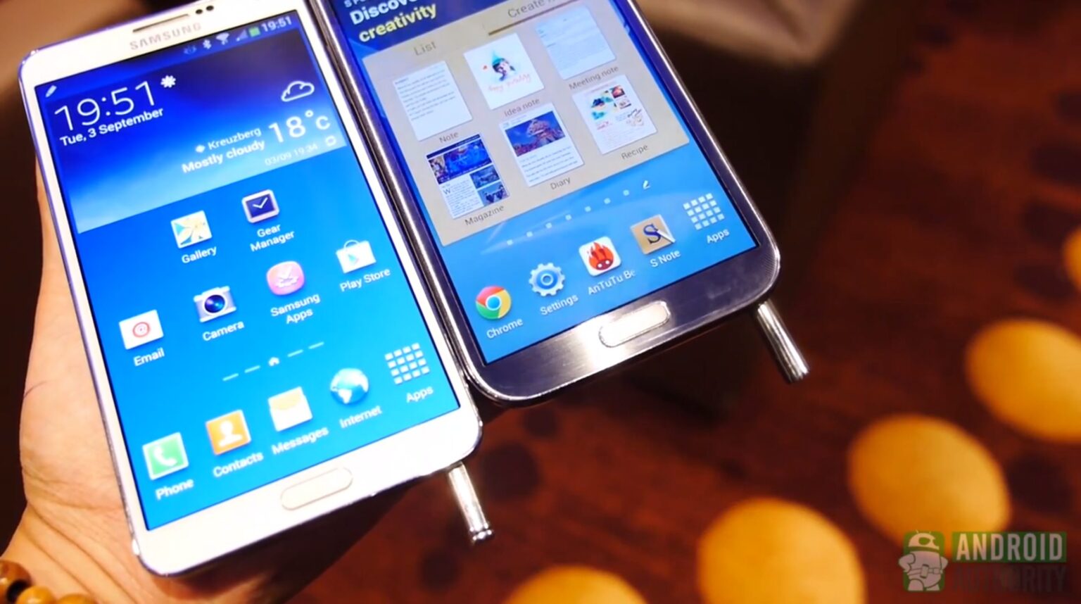 Samsung Galaxy Note 3 vs Galaxy Note 2