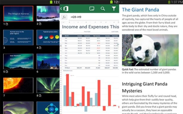 Microsoft Office for Android is now free to use