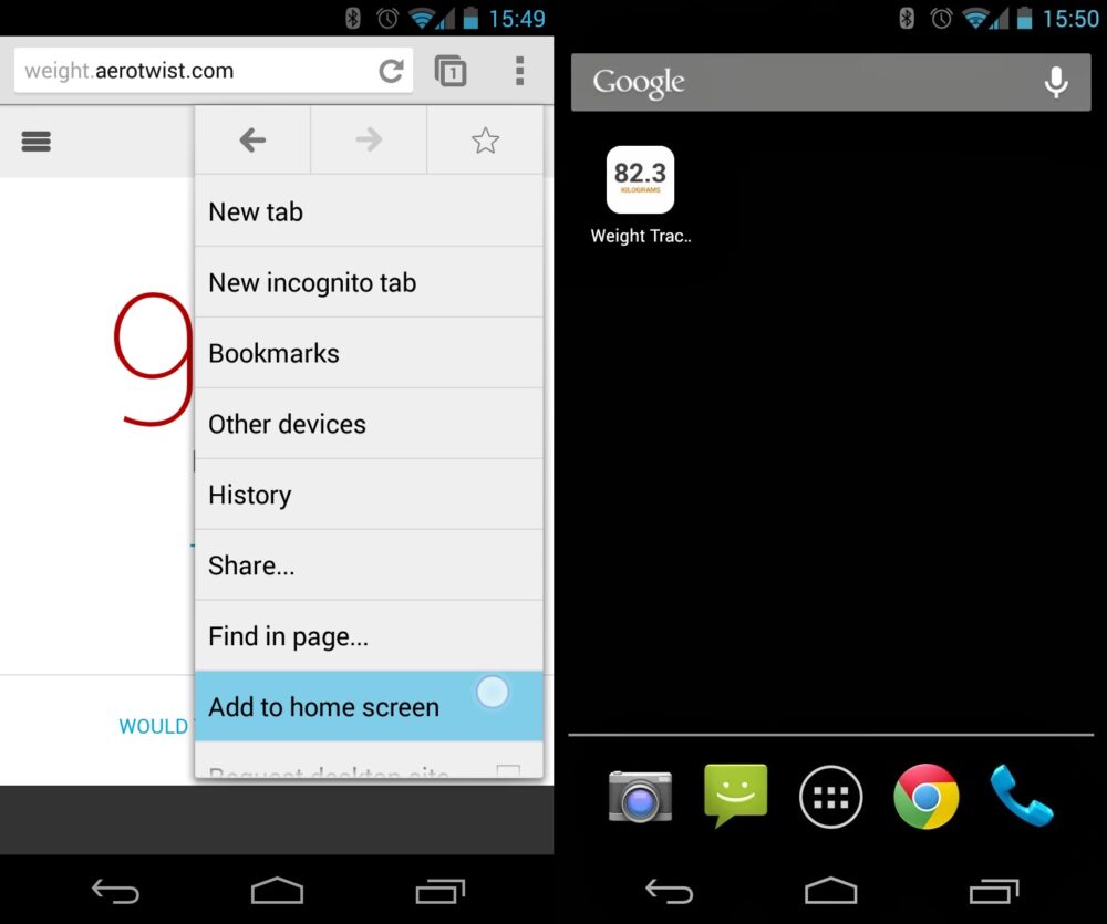 What Chrome's new Install to Homescreen feature means for apps