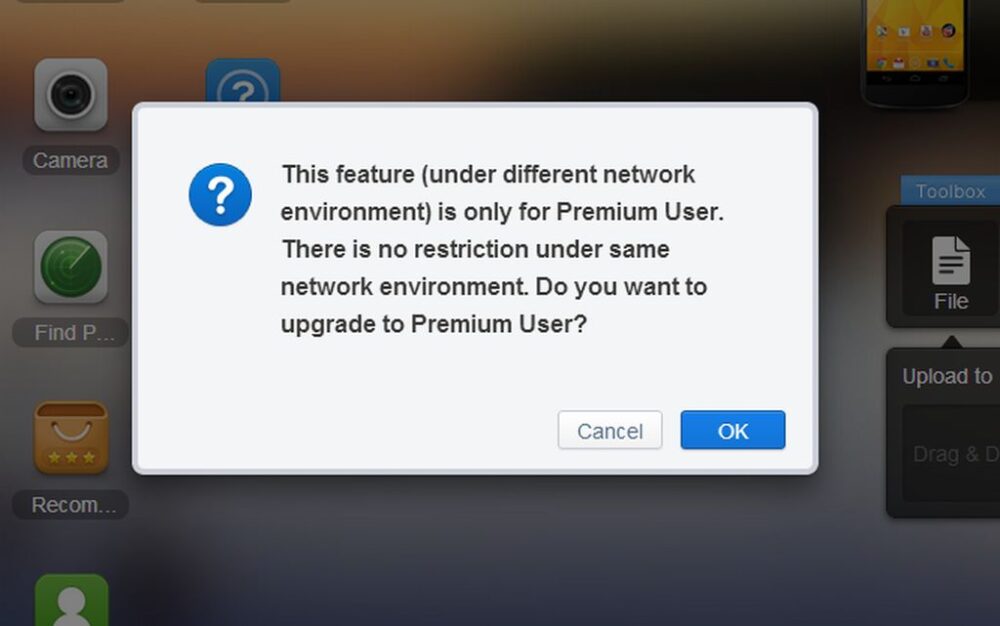 AirDroid: Control your Android device from a PC!