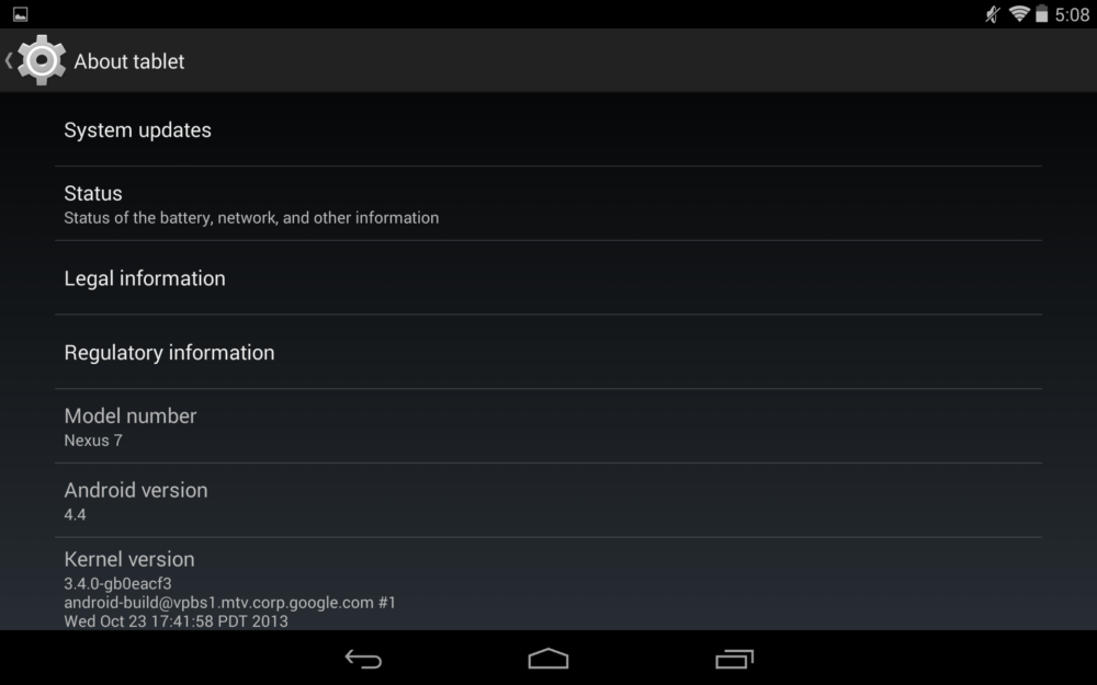 How to manually install Android 4.4 KitKat - Nexus 7 (2012/2013) WiFi ...
