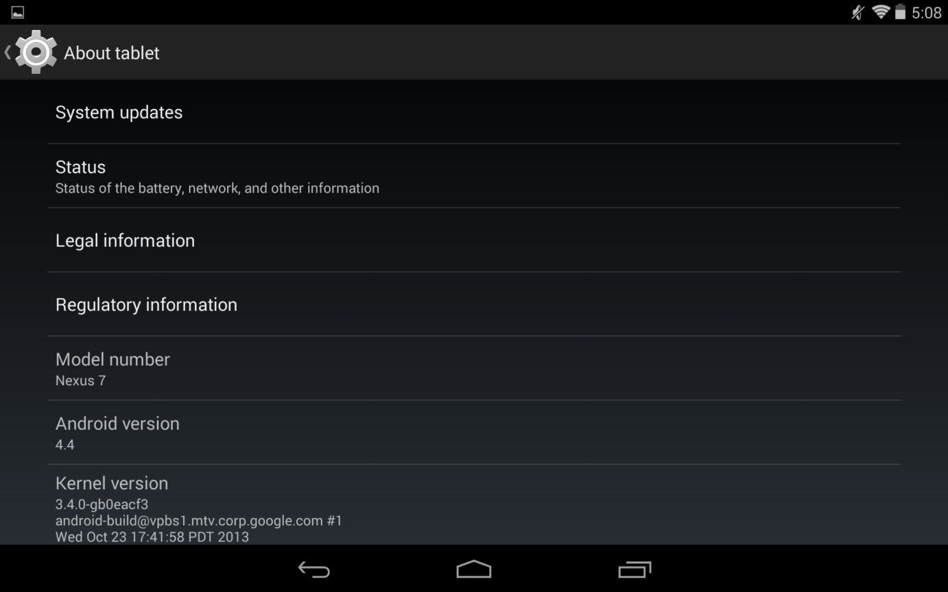 How to manually install Android 4.4 KitKat - Nexus 7 (2012/2013) WiFi ...