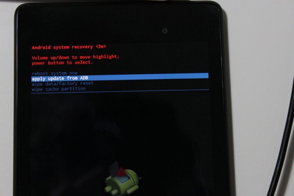 How to manually install Android 4.4 KitKat - Nexus 7 (2012/2013) WiFi ...