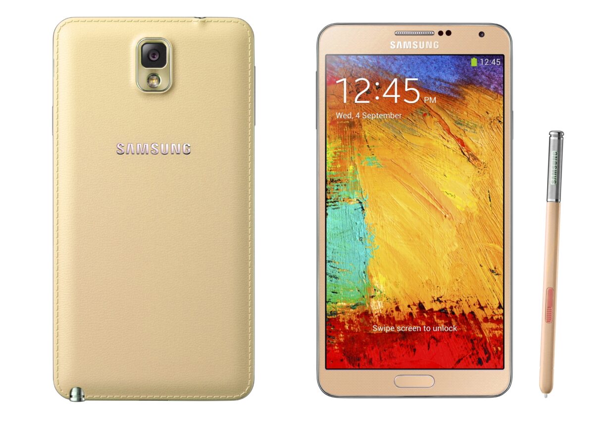 Galaxy Note 3 to come in red and white gold in January (renders)