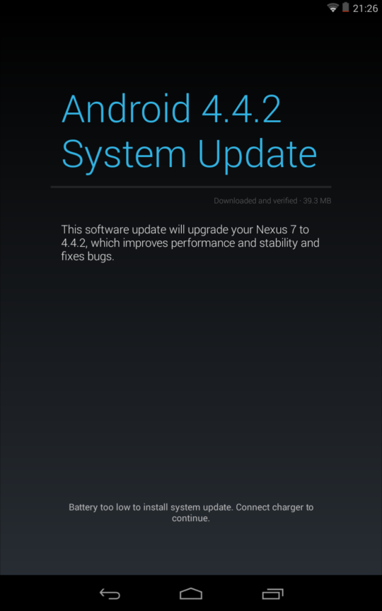 Android 4.2.2 (KOT49H) rolling out to Nexus devices