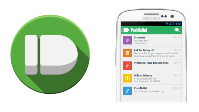 Pushbullet can now send notifications to any other Android devices!