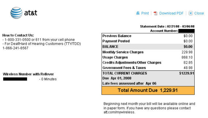 Family turns off data roaming yet still receives $700 bill from AT&T ...
