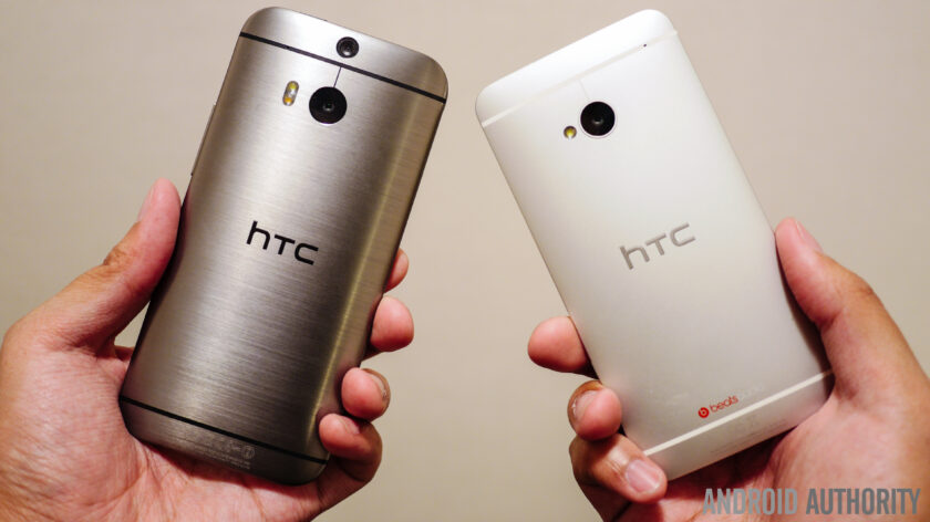 HTC One (M8) vs HTCOne (M7) quick look
