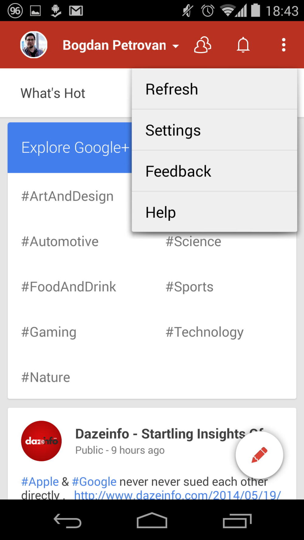 Google Plus for Android gets big update with completely new UI, Stories ...