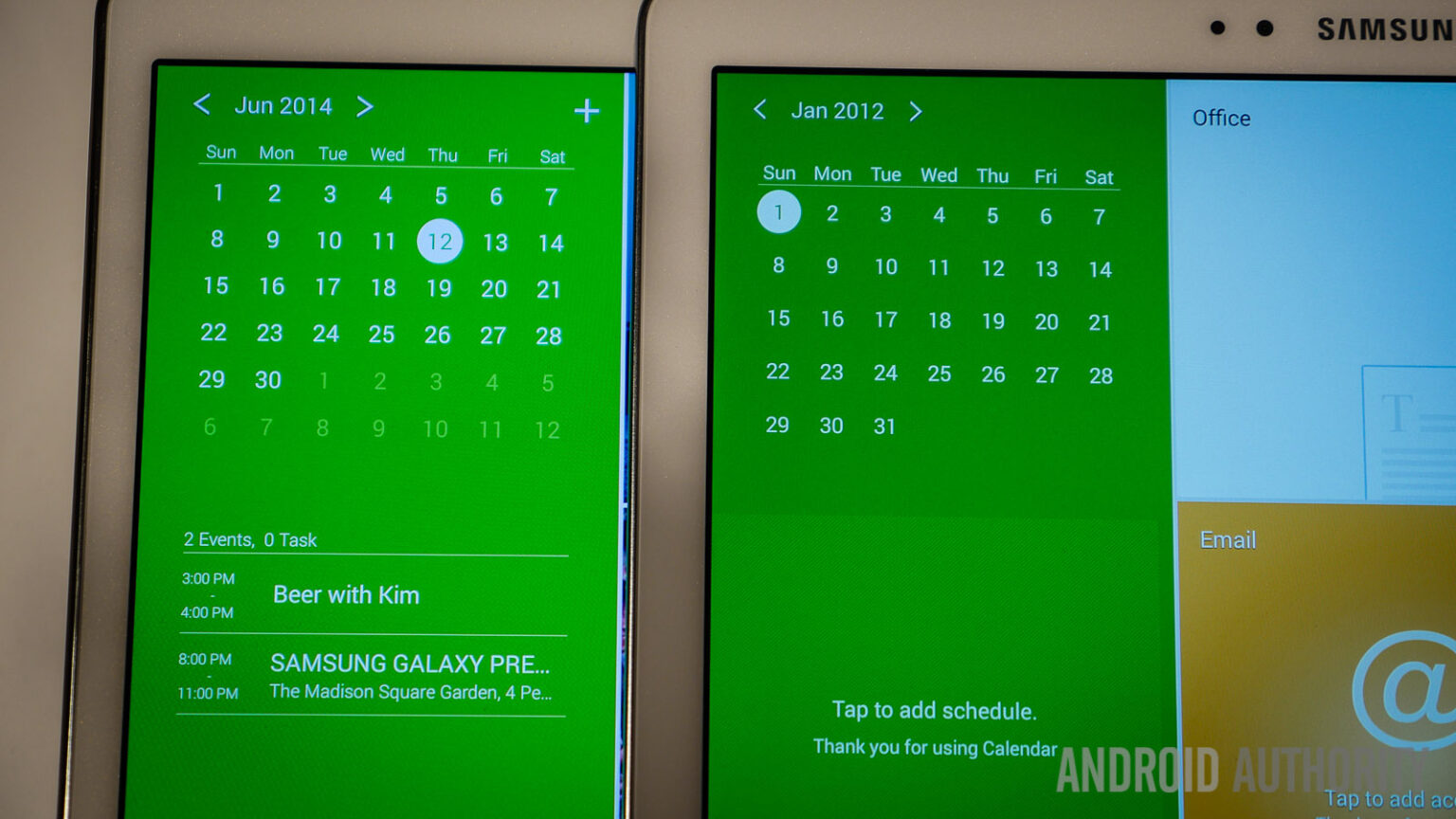 Samsung Galaxy Tab S tablets proven to have the best displays