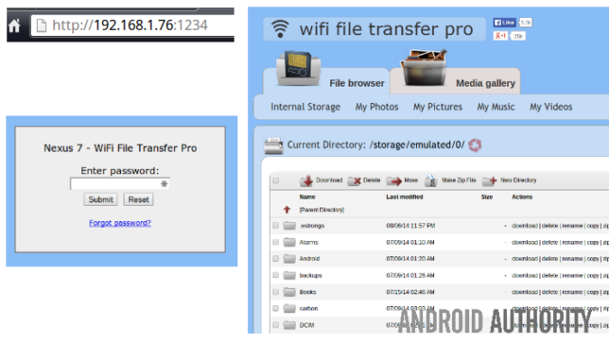 Android customization - WiFi File Transfer Pro - Android Authority