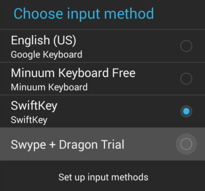 Android Customization - Choosing a default keyboard and changing its ...