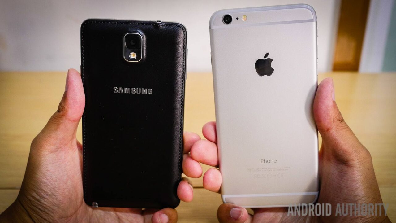 iPhone 6 Plus vs Galaxy Note 3 quick look