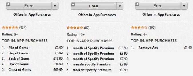 Google Play now shows in-app purchase pricing in listings, developer ...