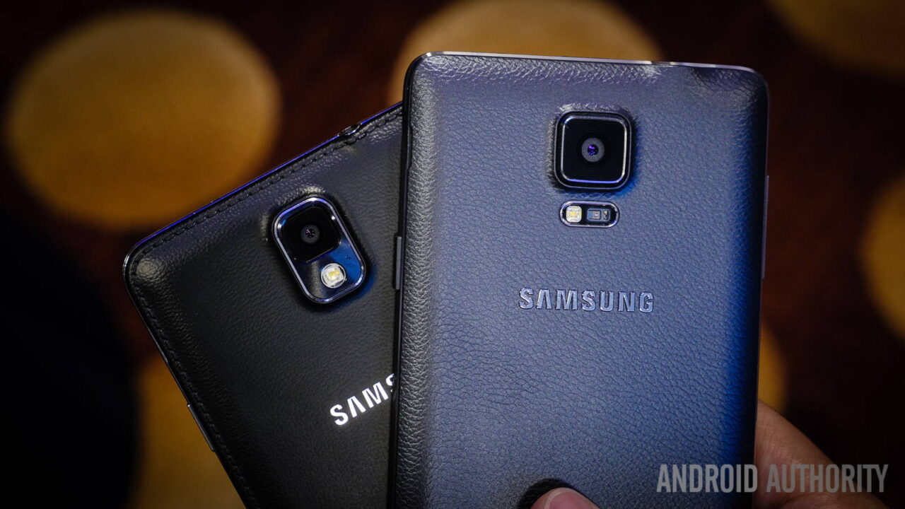 Galaxy Note 4 vs Galaxy Note 3 quick look