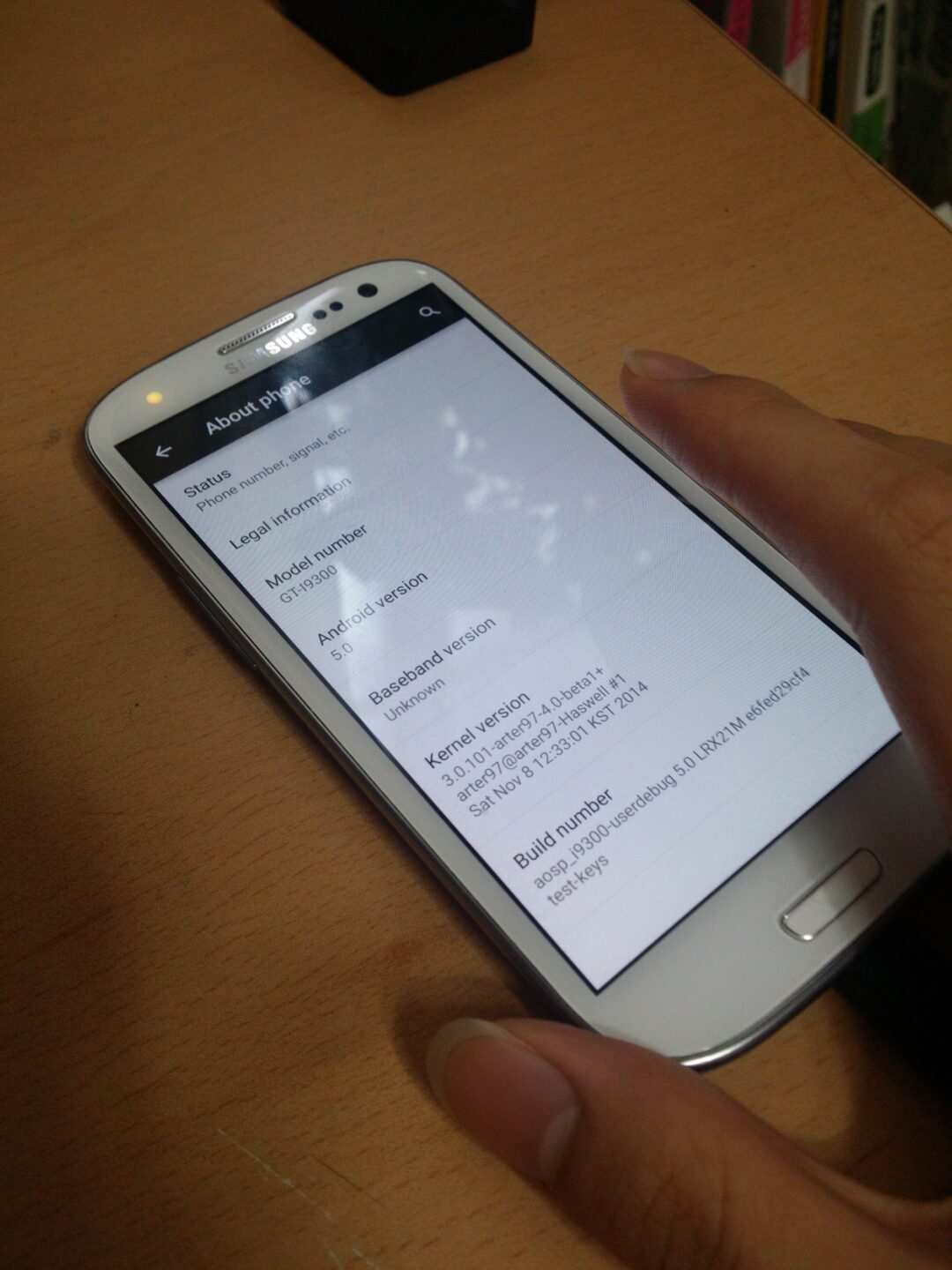 Early Android 5.0 AOSP ROM available for Galaxy S3 (GT-I9300)