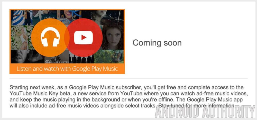 YouTube Music Key beta may be giving first dibs to Google Play All ...