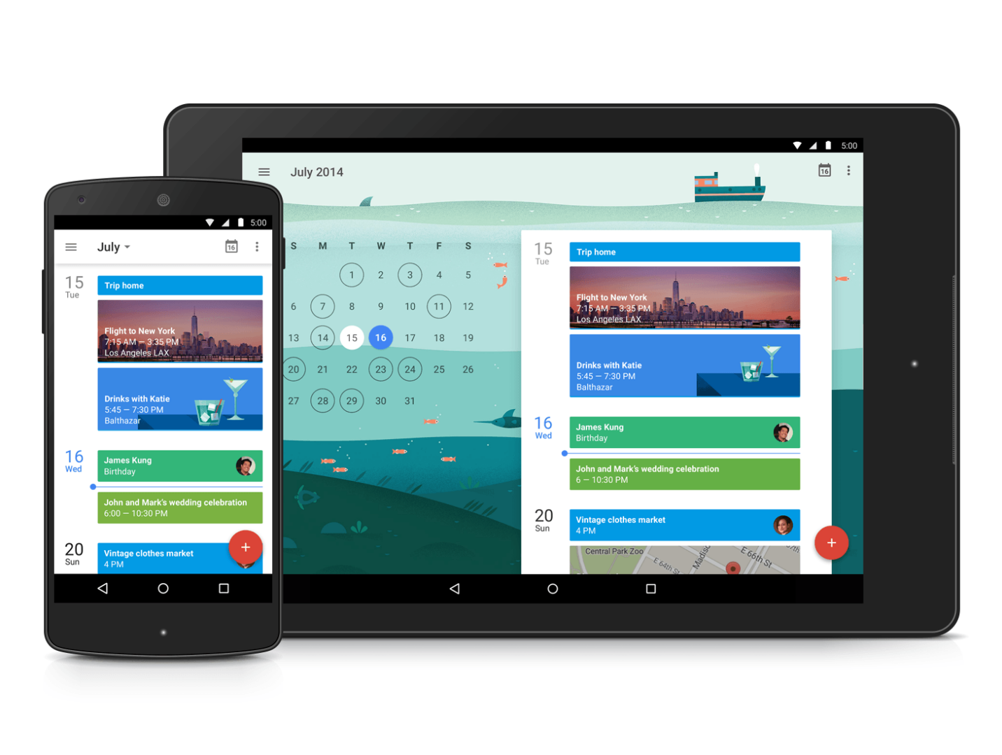 Why is the Google Calendar mobile app better than the desktop version?