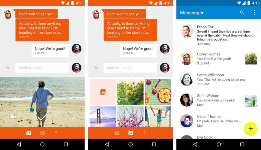 Google Messenger is now in the Play Store