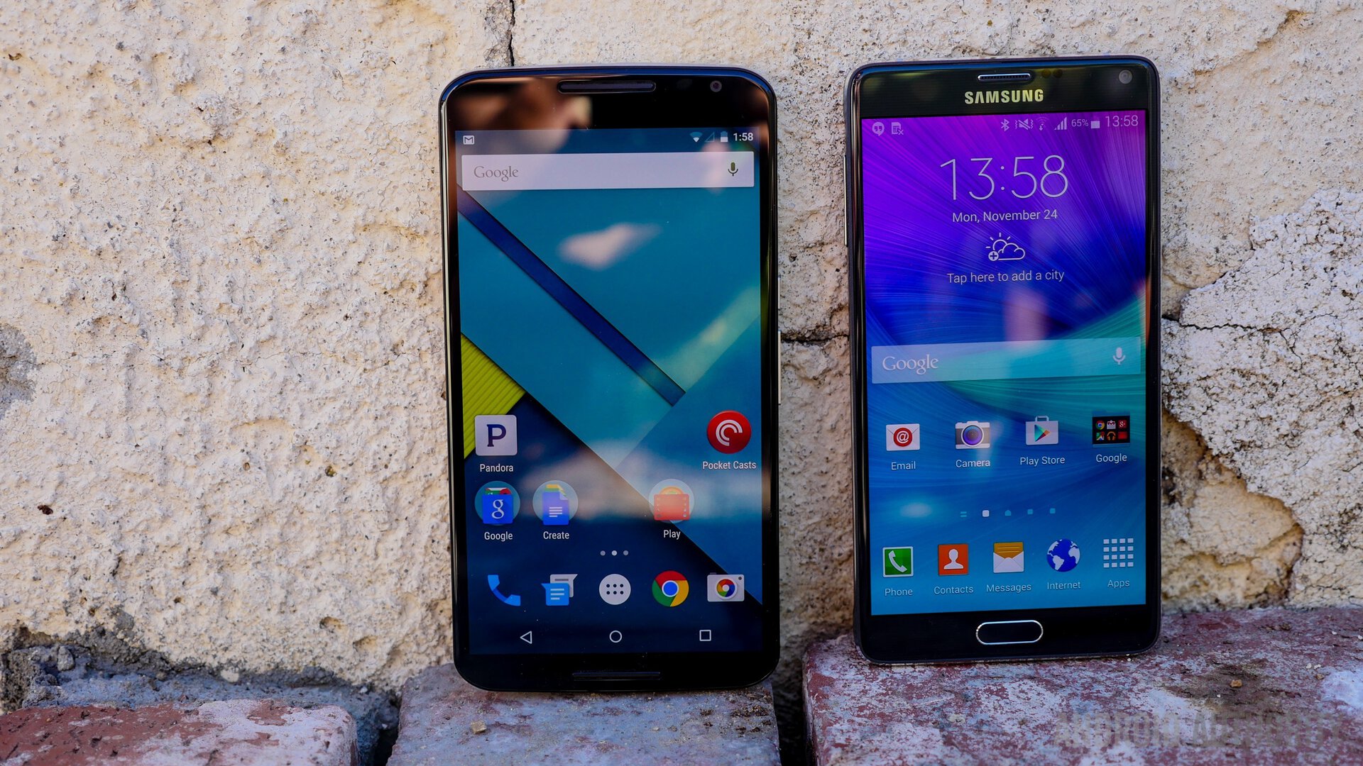 Nexus 6 vs Samsung Galaxy Note 4