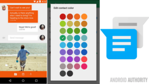 Google Messenger update rolling out, custom colors and smoother ...