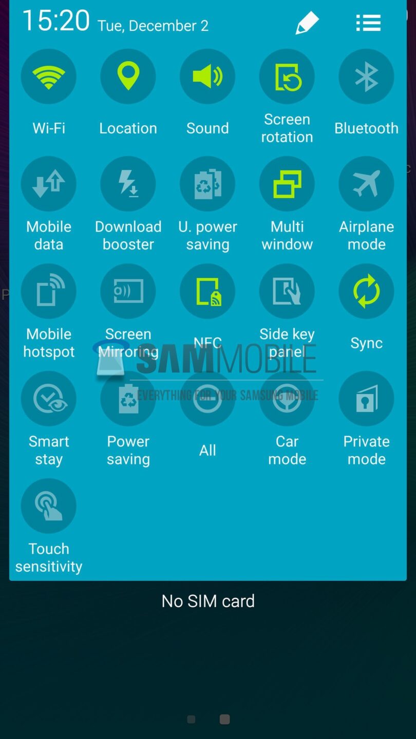 Here's a look at Android Lollipop running on the Galaxy Note 4