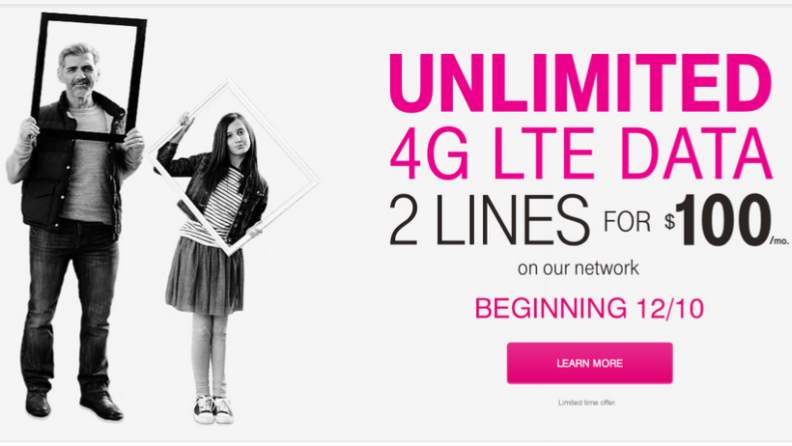 T-Mobile launches a Simple Choice family plan unlimited everything for ...