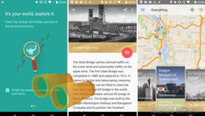 Field Trip app for Android updated with Material Design and improved ...