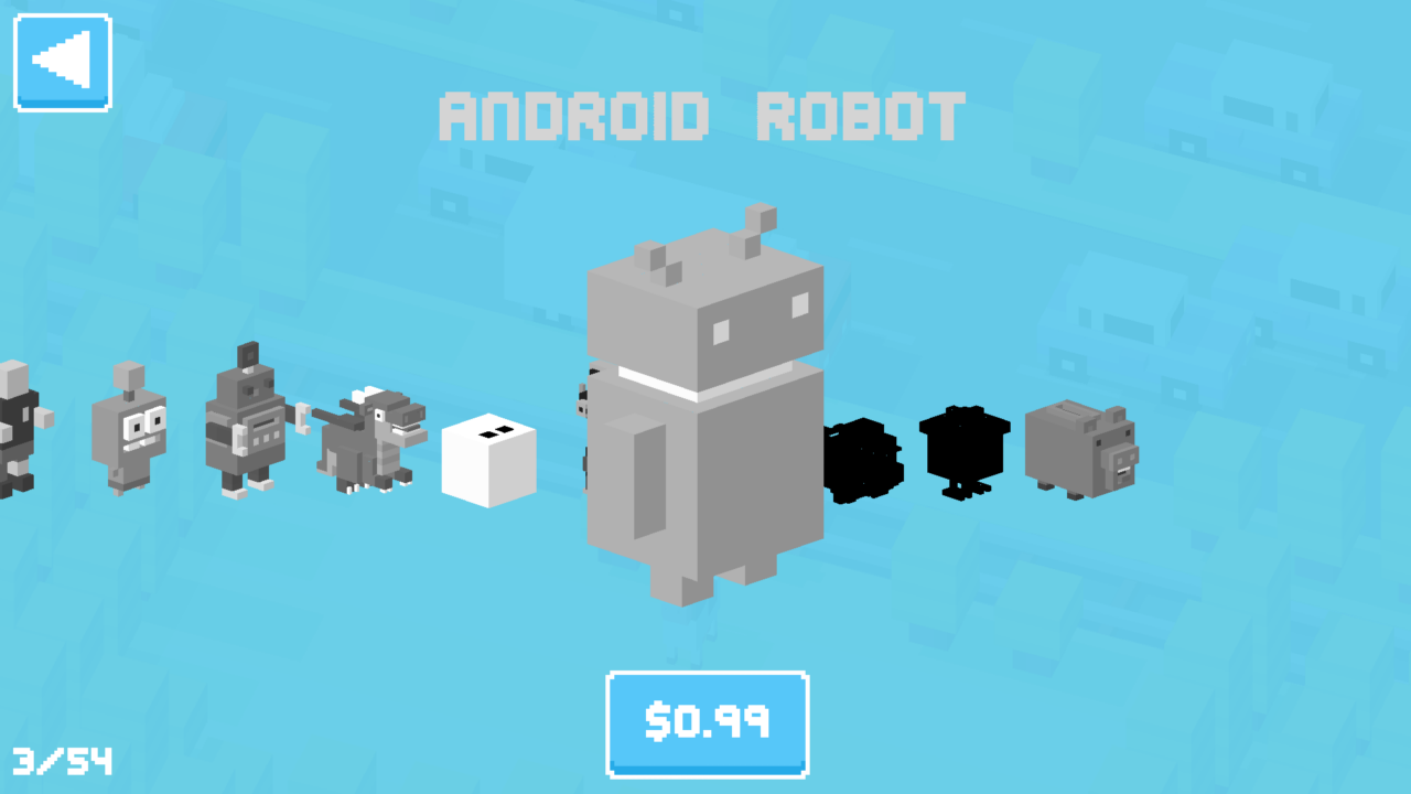 Crossy Road finally makes its way to Google Play
