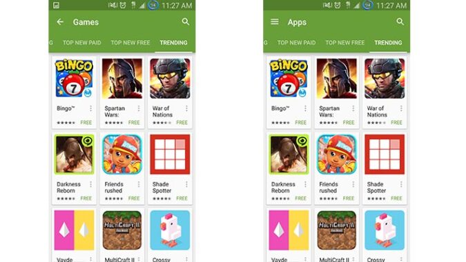Things the Google Play Store could improve: Part 1 - The top charts