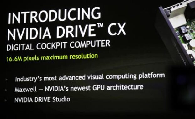 NVIDIA Tegra X1 powers NVIDIA Drive CX car infotainment system