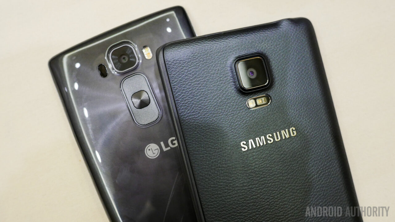 LG G Flex 2 vs Samsung Galaxy Note Edge quick look
