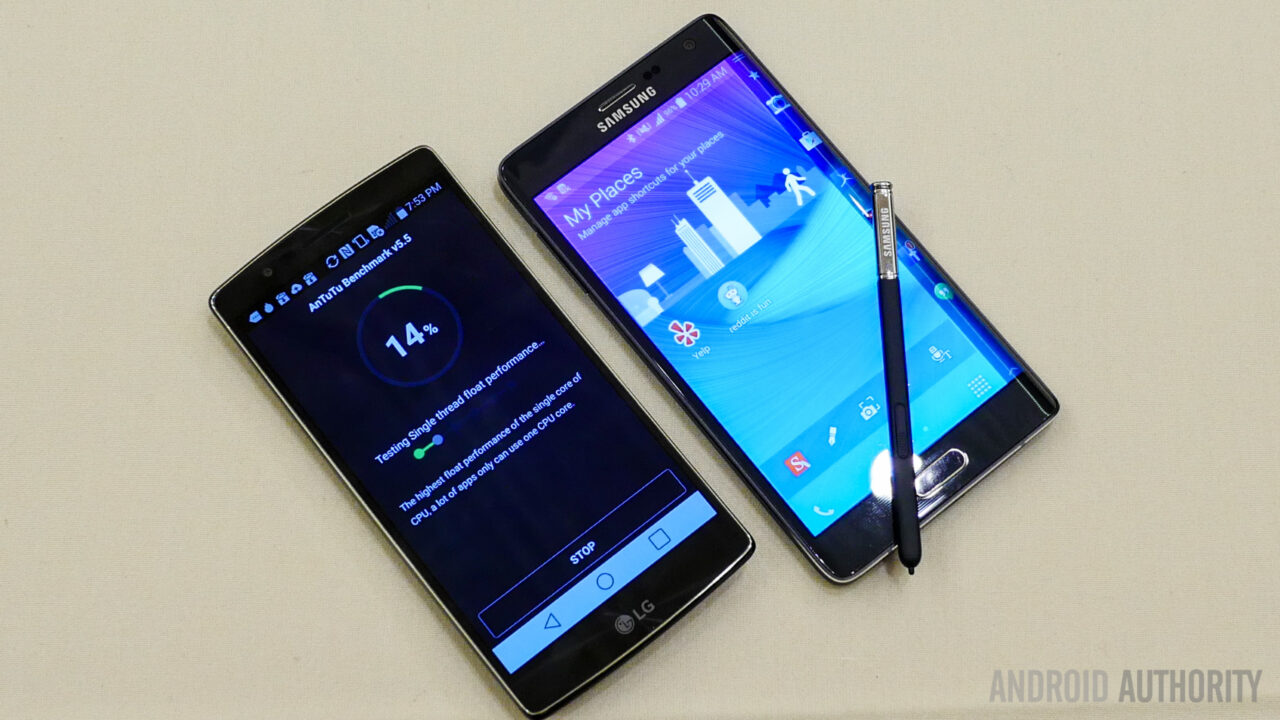 LG G Flex 2 vs Samsung Galaxy Note Edge quick look