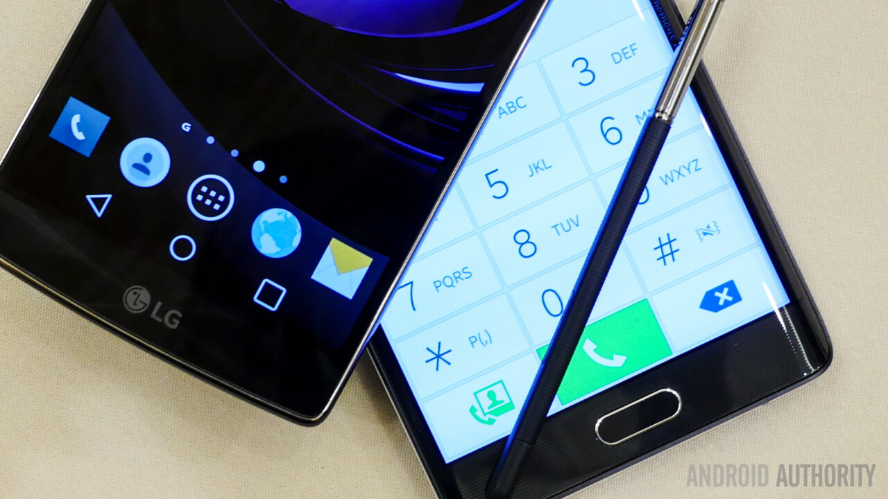 LG G Flex 2 vs Samsung Galaxy Note Edge quick look