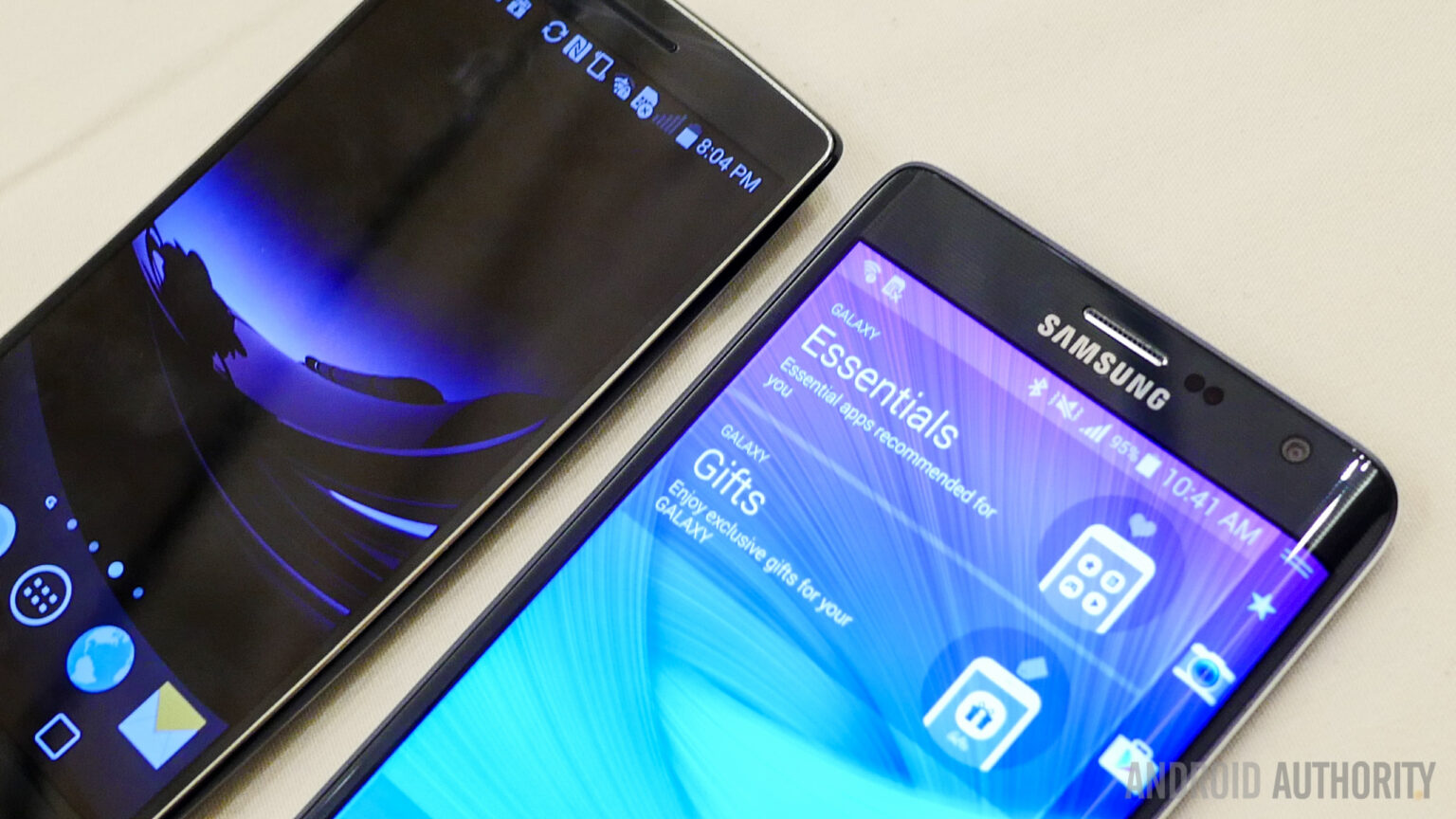 LG G Flex 2 vs Samsung Galaxy Note Edge quick look