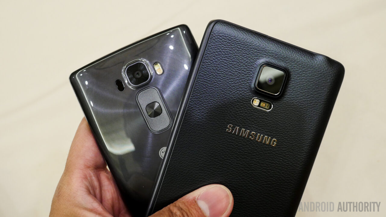 LG G Flex 2 vs Samsung Galaxy Note Edge quick look