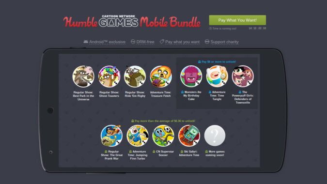 Humble Cartoon Network Mobile Bundle is live, it's a regular adventure ...