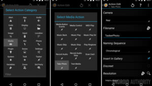 Android customization - voice activated camera control using Tasker and ...