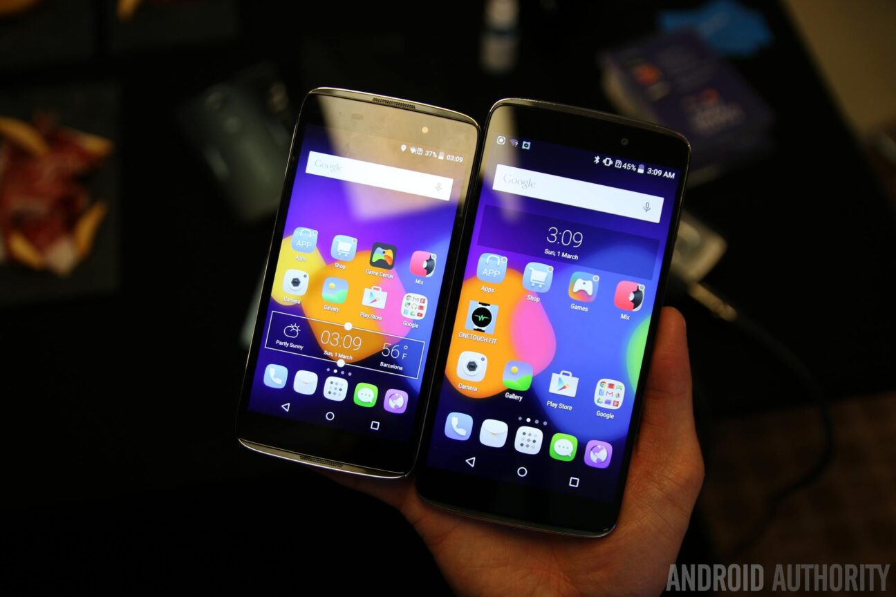 Alcatel OneTouch Idol 3 hands on and first look