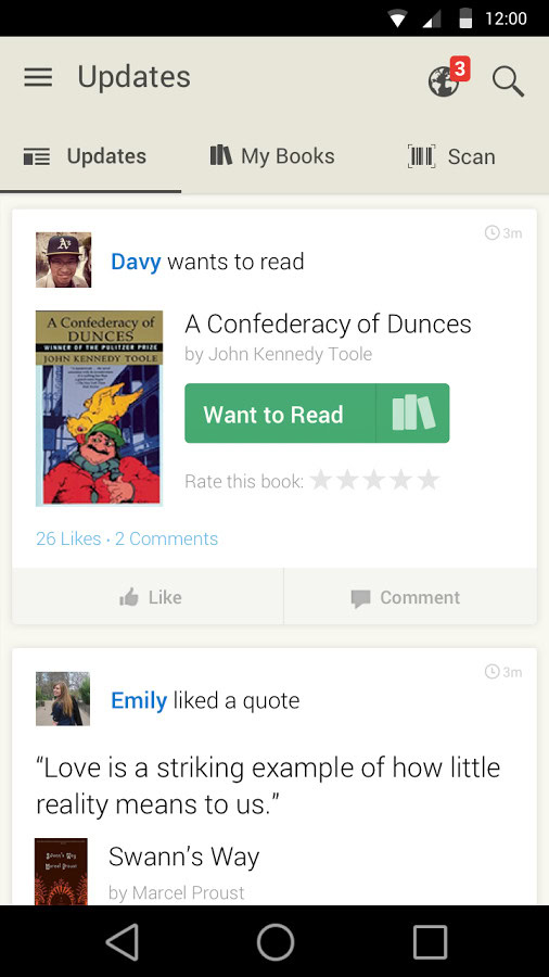 Goodreads Android app updated with a revamped design and enhanced navigation