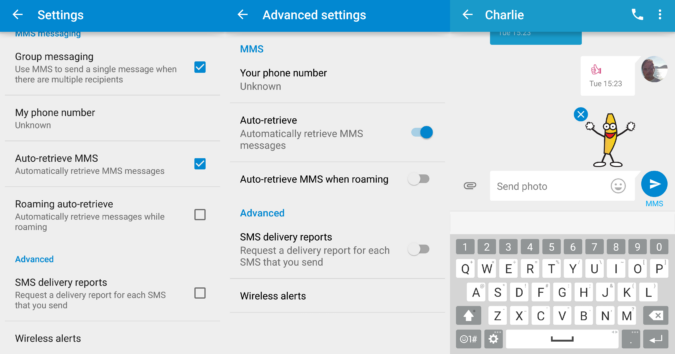 Google Messenger version 1.2 update adds GIF support