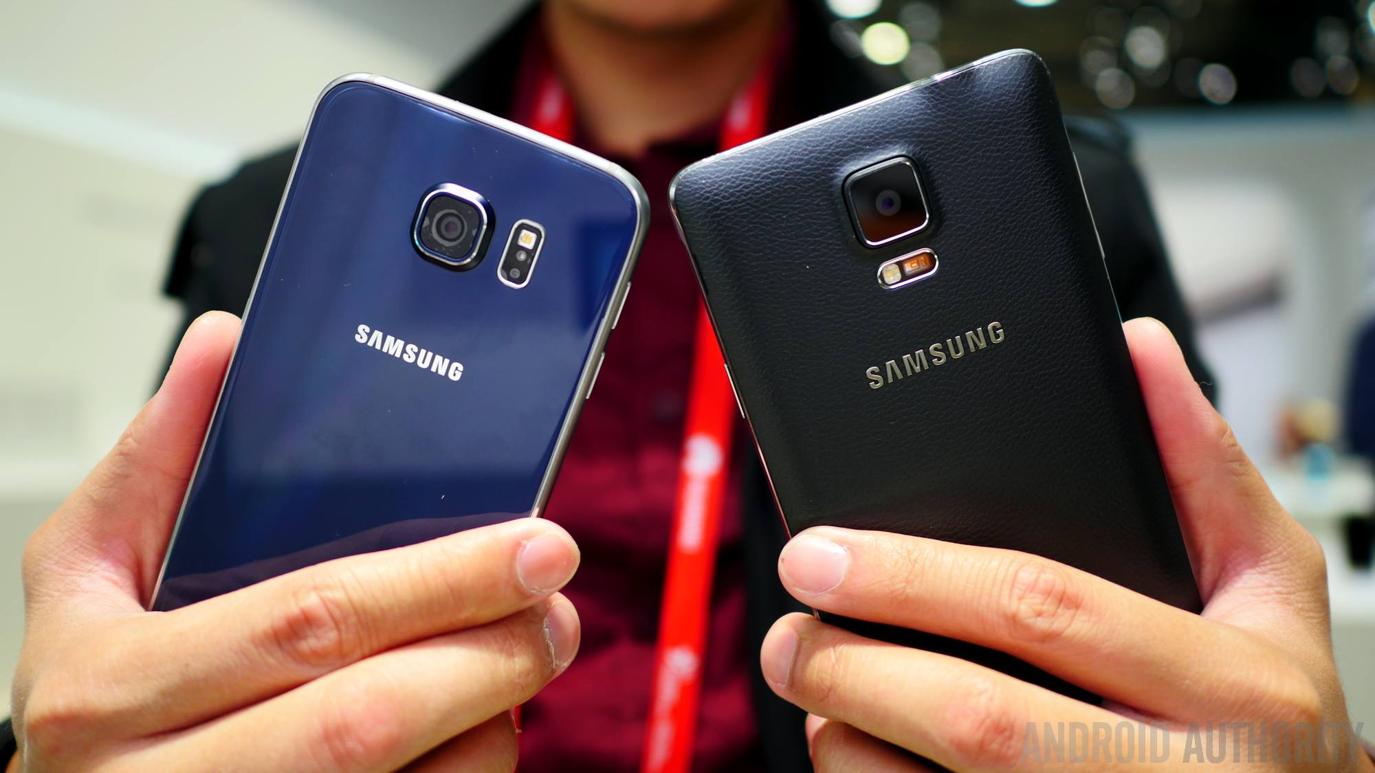 Samsung Galaxy S6 vs Galaxy Note 4 quick look