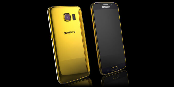You'll soon be able to order a $2500 gold-plated Samsung Galaxy S6 and ...