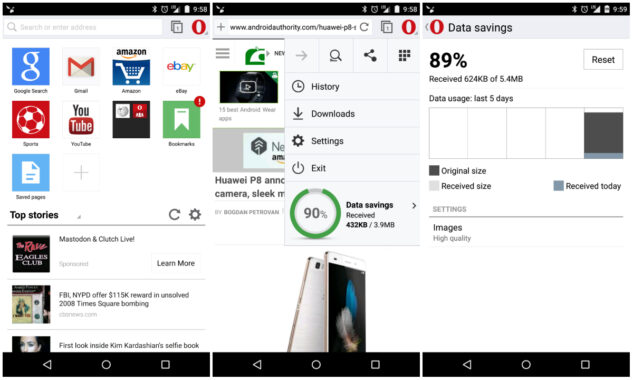 Opera Mini version 8.0 update brings a revamped interface and new data ...