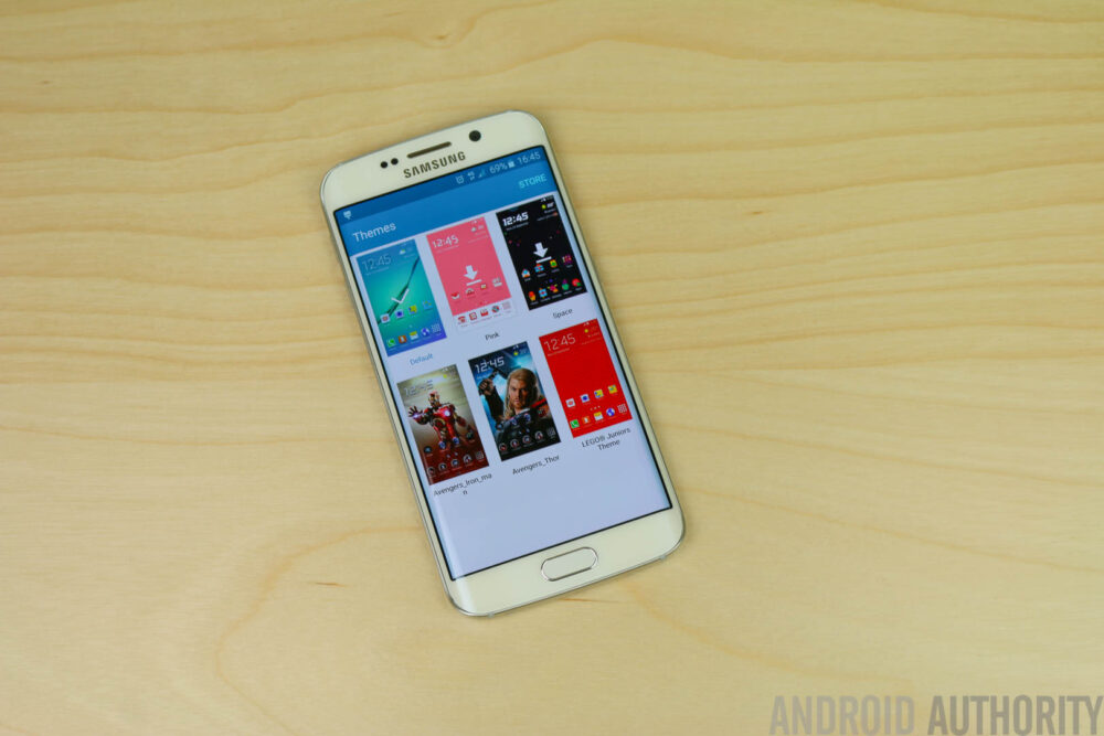 Samsung Galaxy S6 Themes Store hands-on