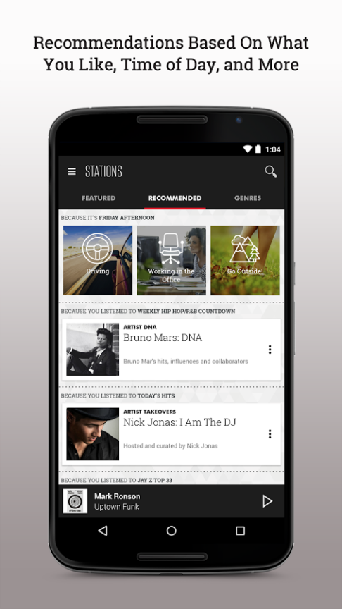 Slacker Radio for Android gets a redesigned interface in new update