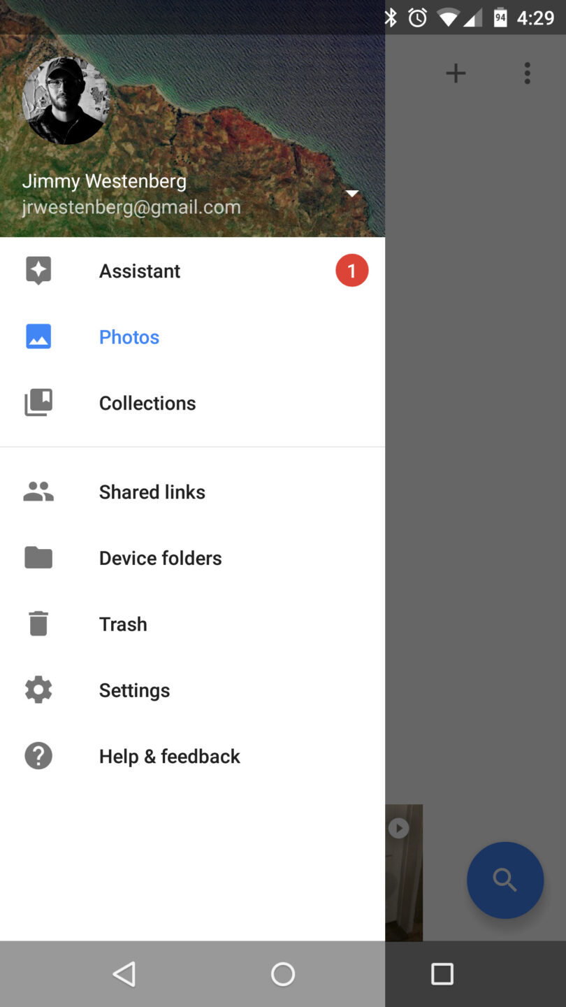 A quick look at the new Google Photos app